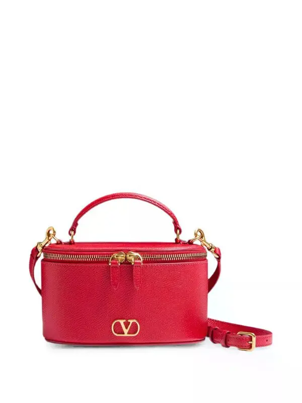 Valentino Garavani Vlogo Signature Vanity Bag - Red