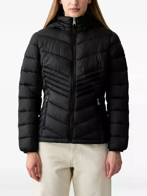 Dkny Quilted Hooded Jacket