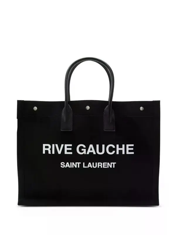 Saint Laurent Rive Gauche Tote Bag - Black