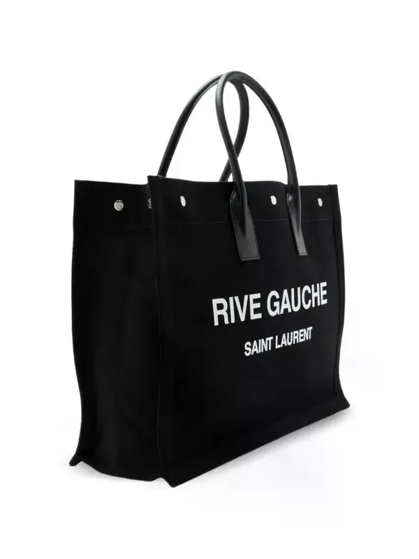 Saint Laurent Rive Gauche Tote Bag - Black