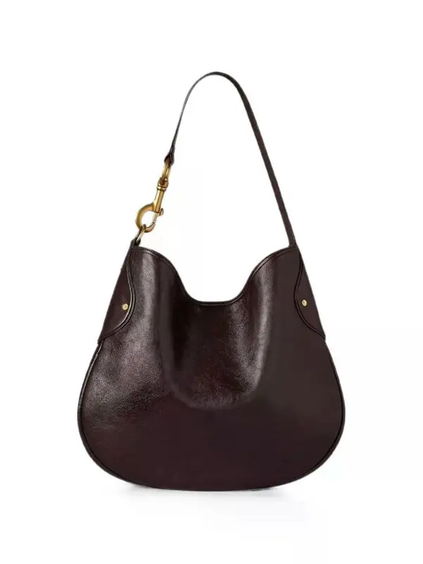 Mulberry Hackney Leather Shoulder Bag - Brown