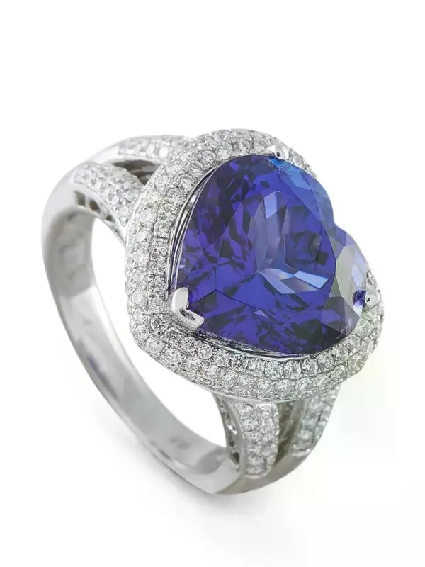 LB EXCLUSIVE Tanzanite And Diamond Ring - Silver