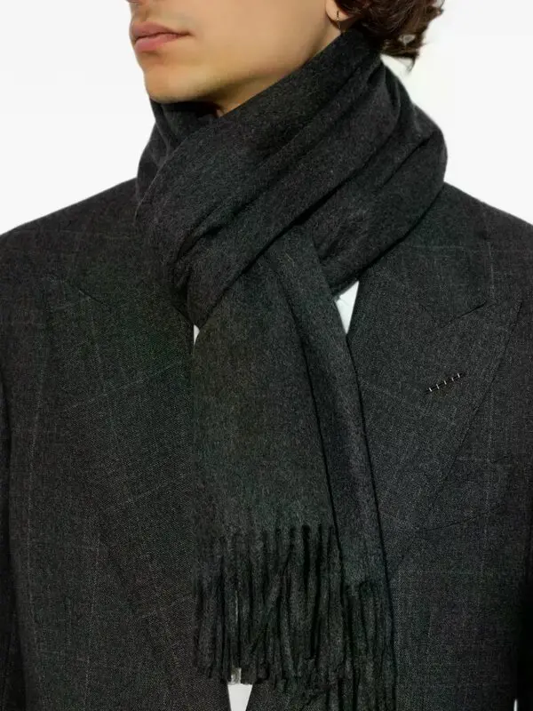 TOM FORD Fringed Cashmere Scarf