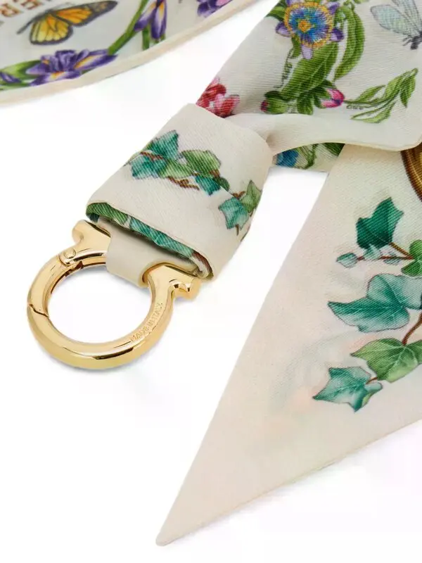 FERRAGAMO Silk Keyholder
