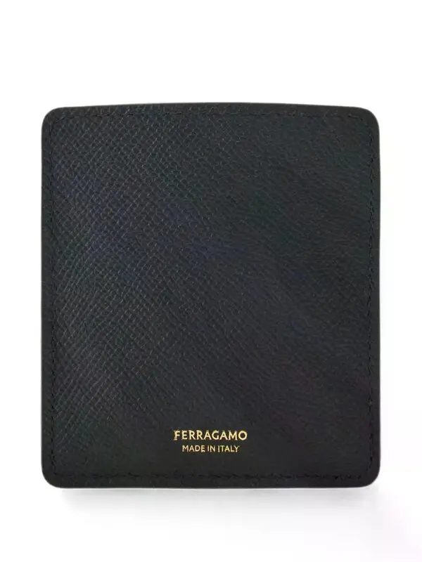 FERRAGAMO Micro Gancini Business Card Holder