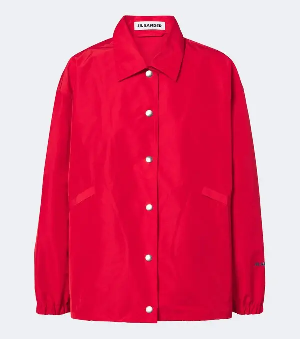 JIL SANDER Technical Jacket - Red