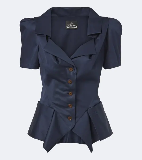 VIVIENNE WESTWOOD Monday Cotton Top - Blue