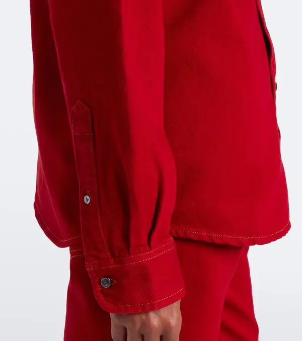 AMI Paris De Cour Cotton Twill Shirt