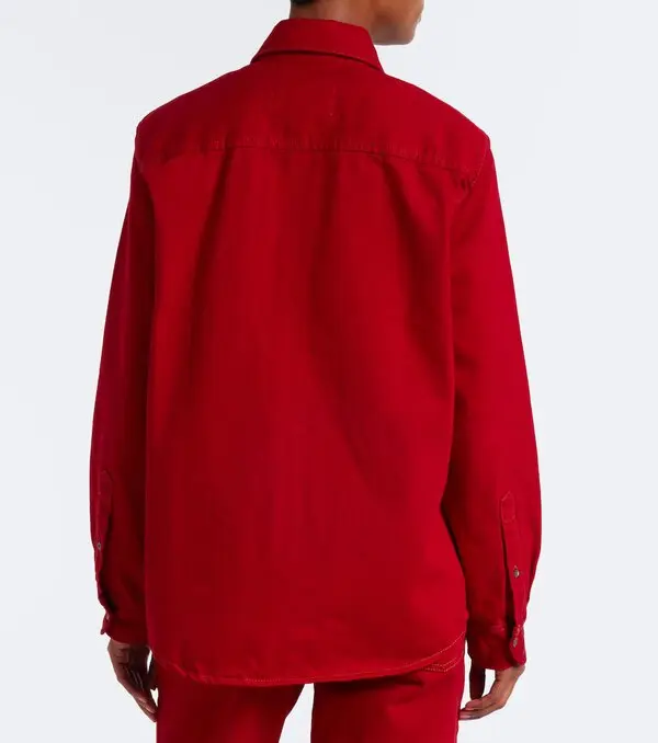 AMI Paris De Cour Cotton Twill Shirt