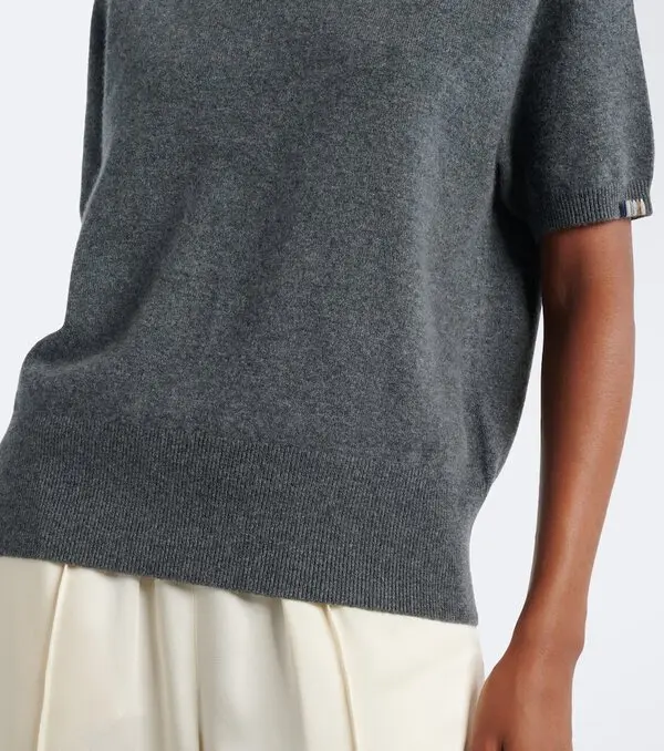 Extreme Cashmere N°490 Martina V-neck Cashmere-blend Sweater
