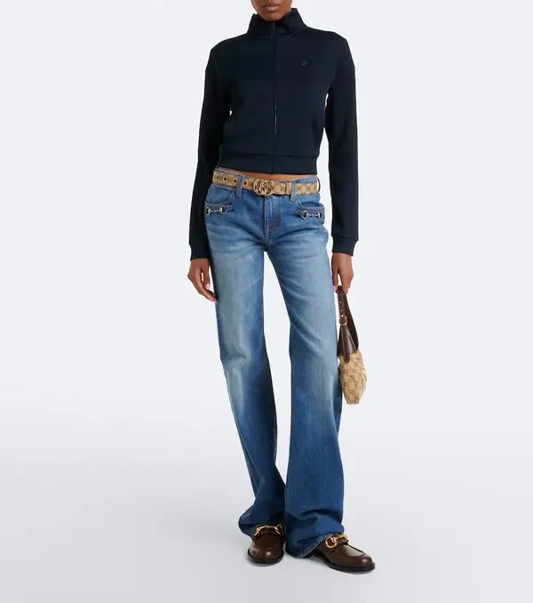 Gucci Boulevard Leather Penny Loafers