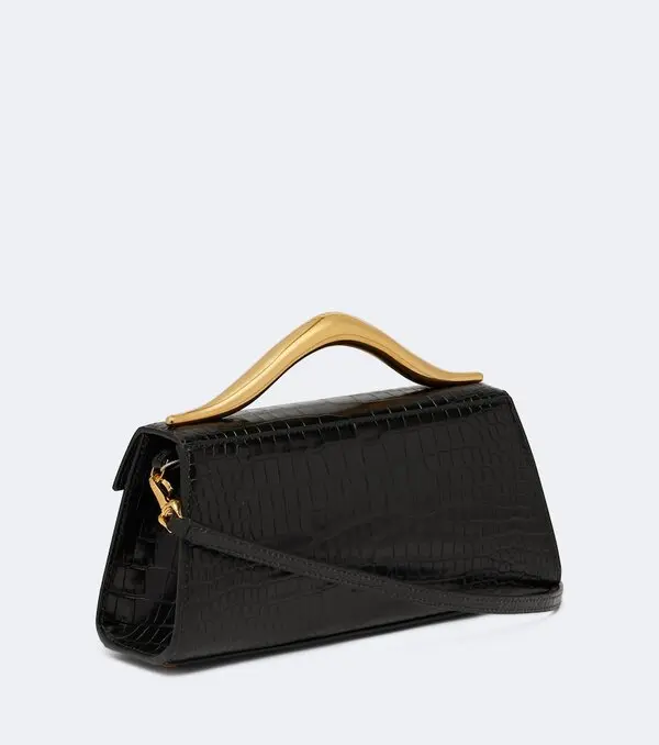 Elie Saab Small Leather Top-handle Bag