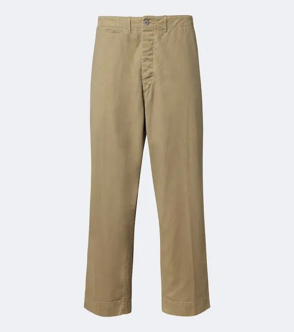 A.PRESSE Vintage Cotton Chinos