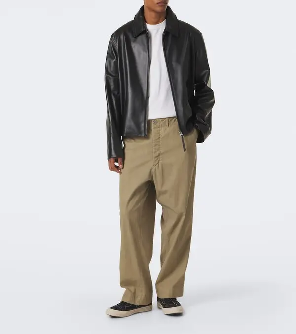 A.PRESSE Vintage Cotton Chinos