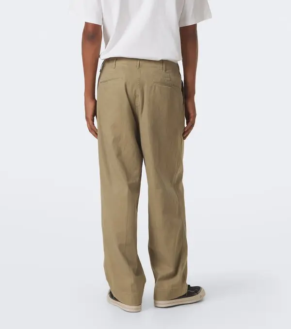 A.PRESSE Vintage Cotton Chinos