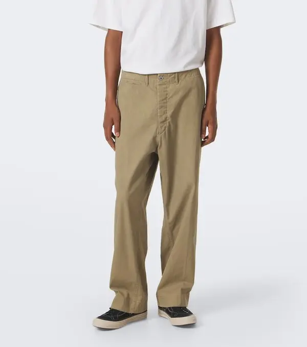A.PRESSE Vintage Cotton Chinos