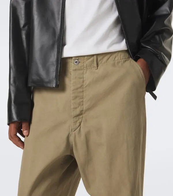A.PRESSE Vintage Cotton Chinos