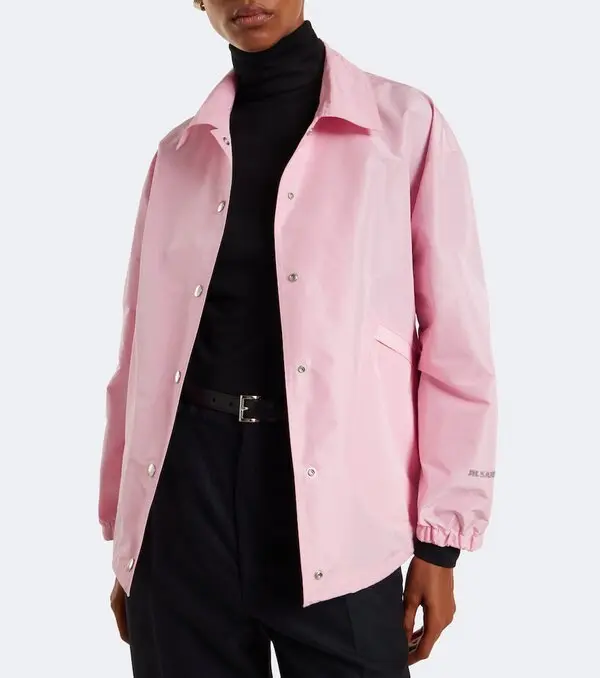 JIL SANDER Jersey Turtleneck Top