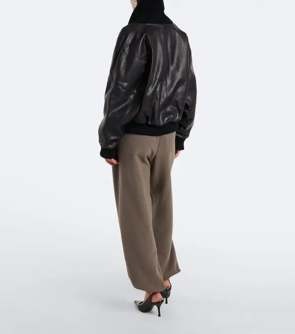 Magda Butrym Cotton-blend Sweatpants - Grey