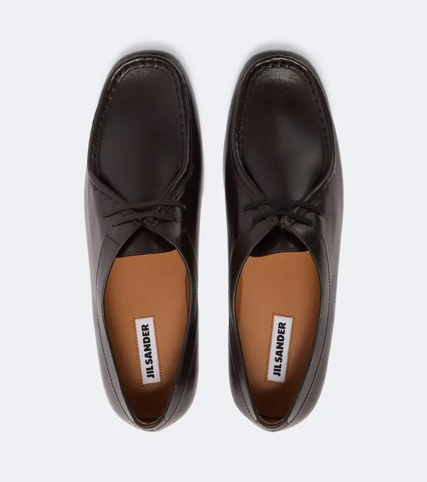 JIL SANDER Leather Lace-up Shoes