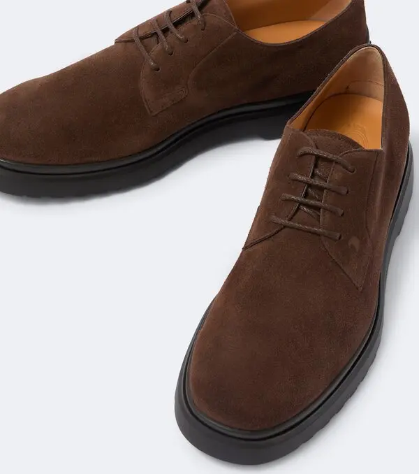TOD'S Suede Lace-up Shoes