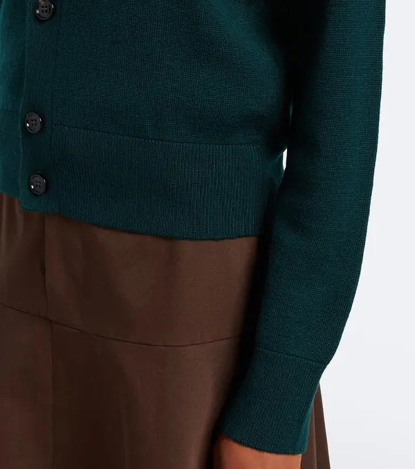 AMI Paris De Cour Wool Cardigan