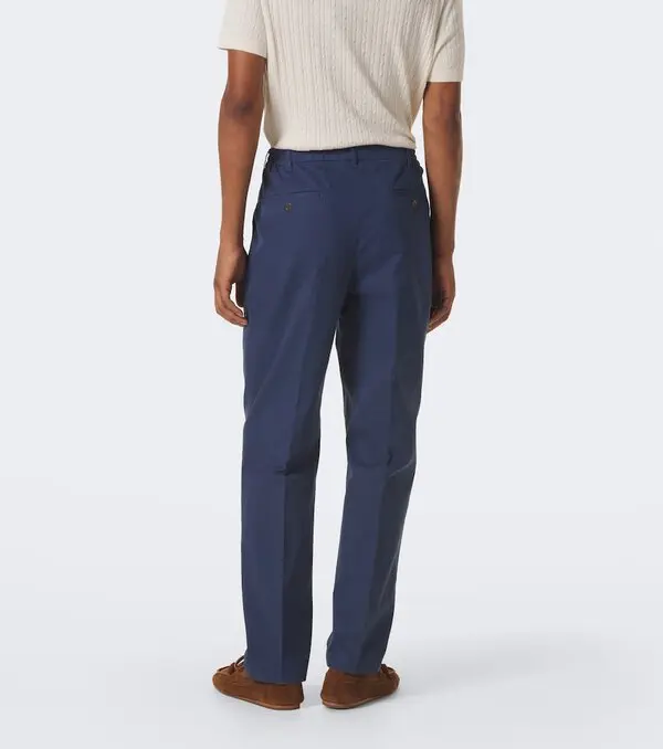 Dunhill Cotton Twill Straight Chinos