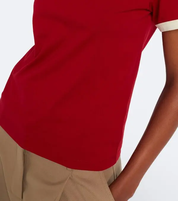 AMI Paris De Cour Cotton Jersey T-shirt