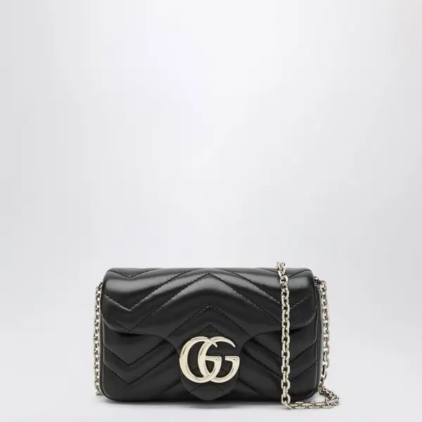 Gucci Gg Marmont Mini Shoulder Bag - Black