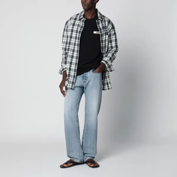 Jacquemus T-shirt With Gros Grain Logo