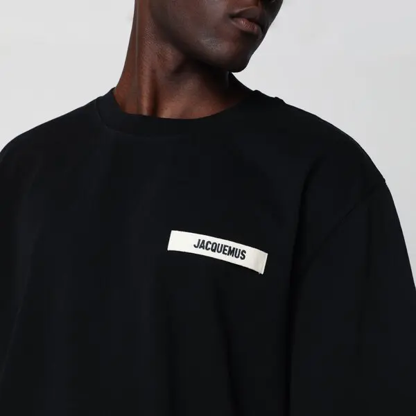 Jacquemus T-shirt With Gros Grain Logo