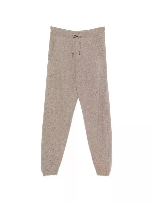 Eric Bompard Cashmere Track Pants - Brown