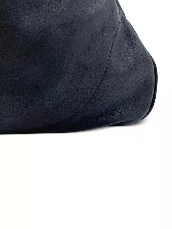 Gucci 2000s Double G Shoulder Bag - Black