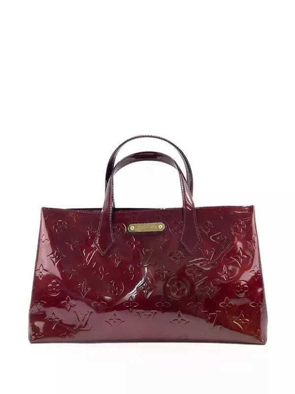 LOUIS VUITTON 2010s Wilshire Pm Tote Bag - Red
