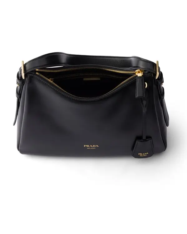 Prada Aimée Medium Leather Shoulder Bag