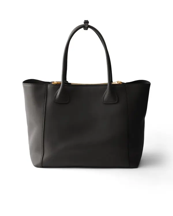 Prada Large Leather Tote Bag