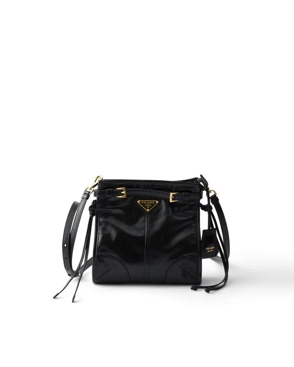 Prada Bonnie Leather Mini Shoulder Bag