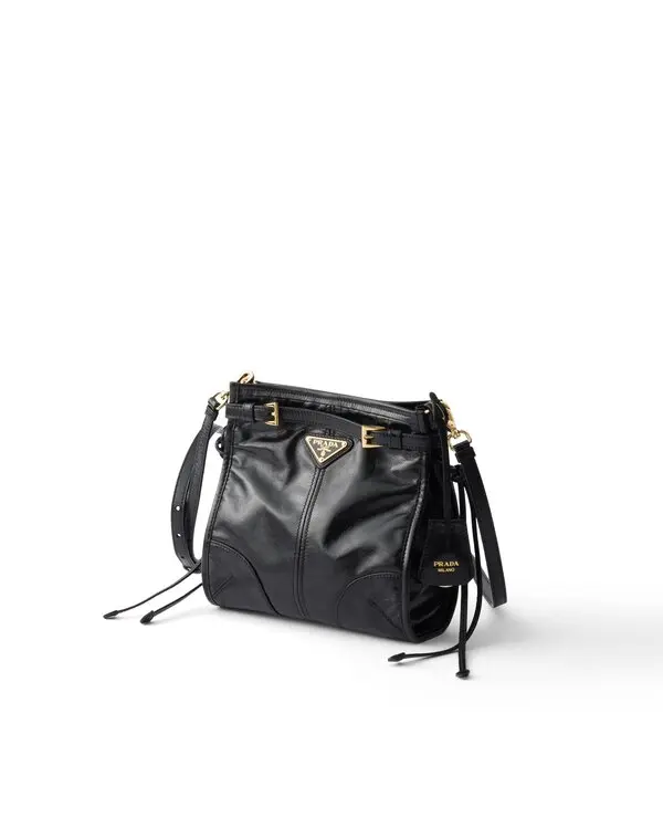 Prada Bonnie Leather Mini Shoulder Bag