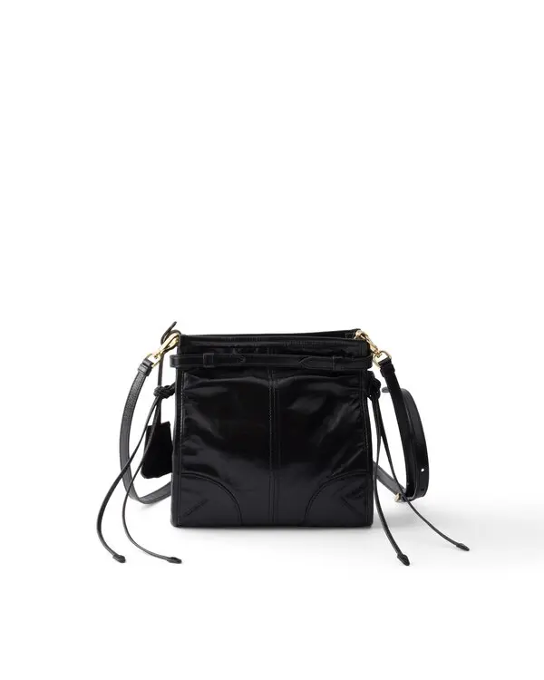 Prada Bonnie Leather Mini Shoulder Bag