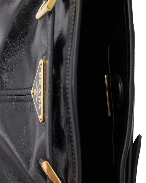 Prada Bonnie Leather Mini Shoulder Bag