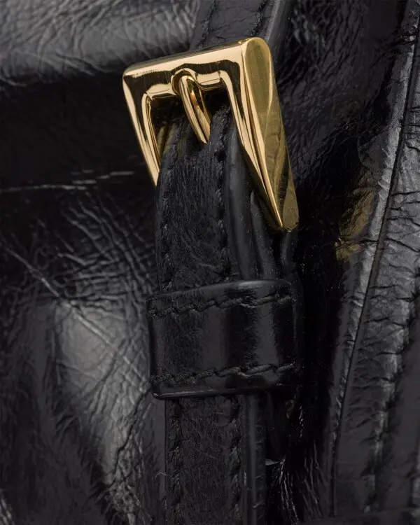Prada Bonnie Leather Mini Shoulder Bag