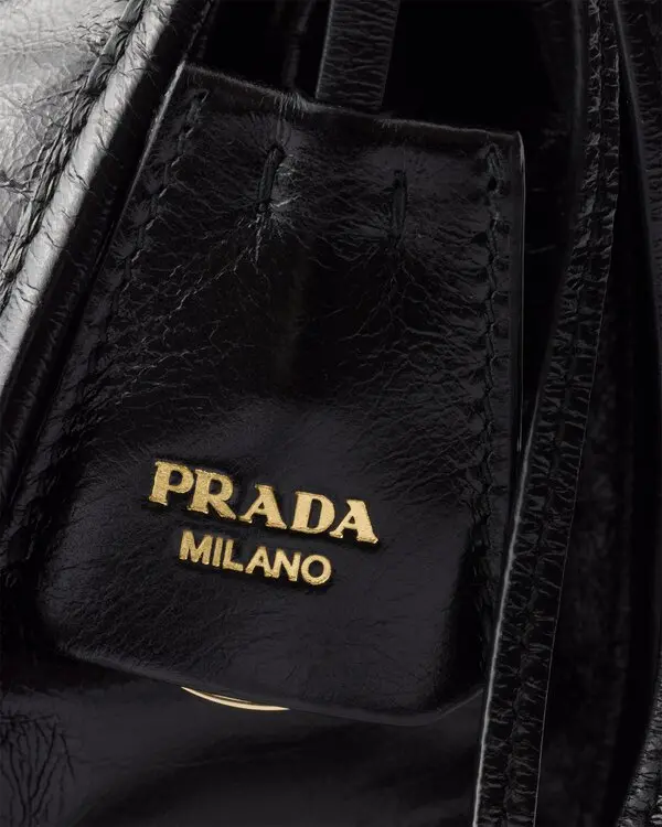 Prada Bonnie Leather Mini Shoulder Bag