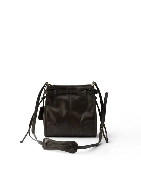 Prada Bonnie Leather Mini Shoulder Bag
