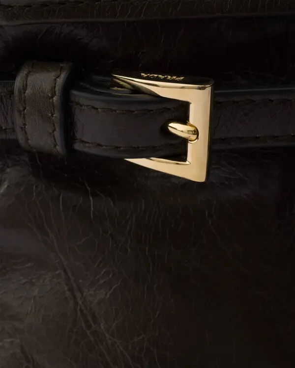 Prada Bonnie Leather Mini Shoulder Bag
