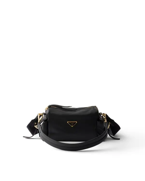Prada Explore Small Nappa Leather Bag - Black