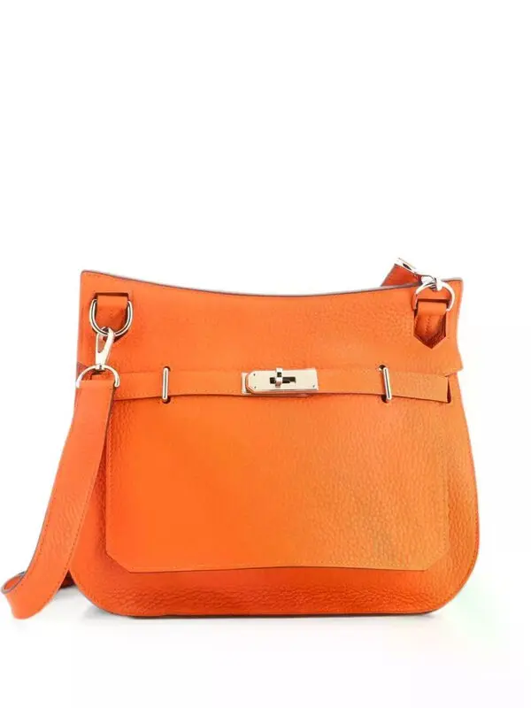 Hermès Jypsiere Bag Clemence 28 Shoulder Bag - Orange
