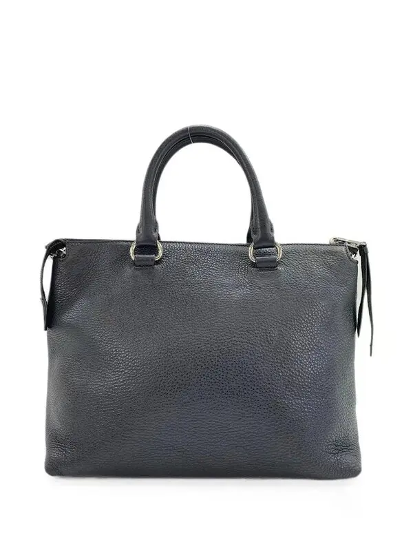 Prada 2010s Logo Plaque Handbag