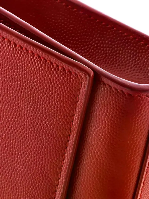 Saint Laurent Classic Monogram Leather Long Clutch Bag