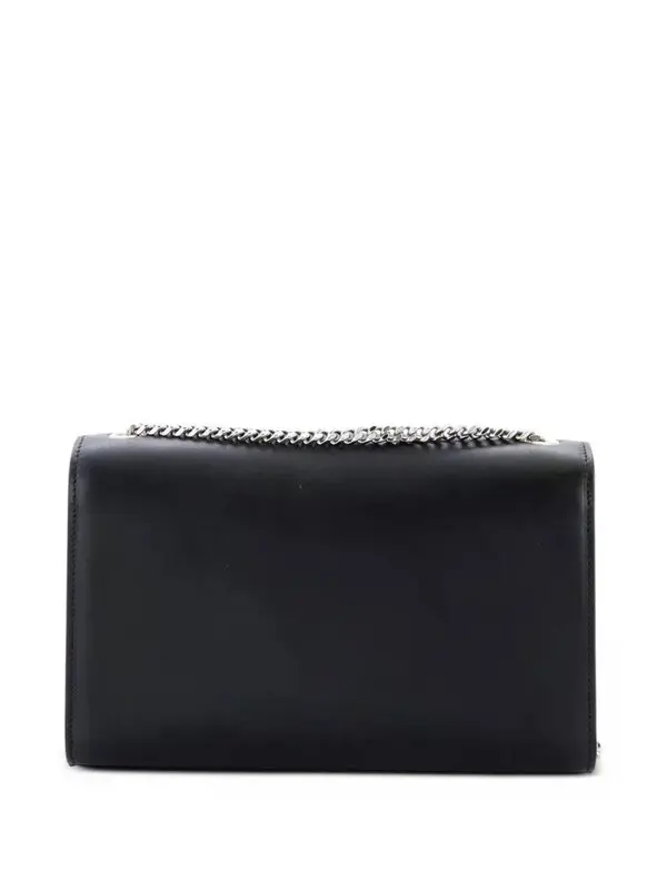 Saint Laurent Monogram Tassel Crossbody Bag - Black