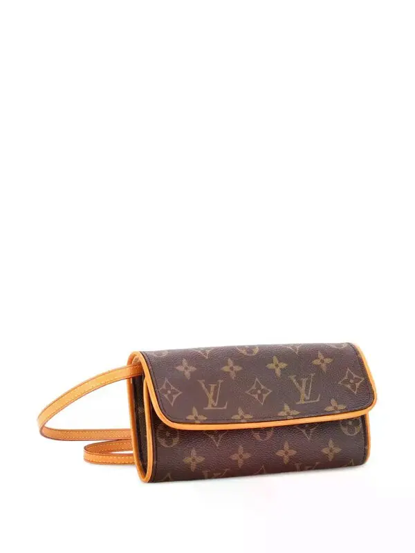 LOUIS VUITTON Monogram Canvas Pm Twin Handbag